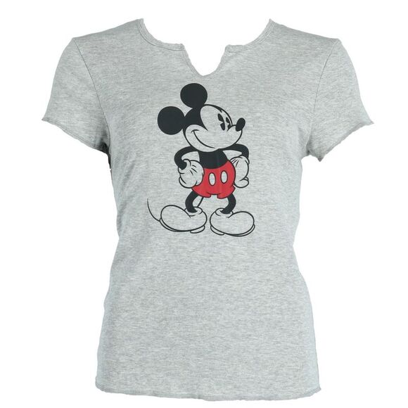 Disney | Tops | Disney Womens Mickey Mouse V Neck Tee Shirt | Poshmark